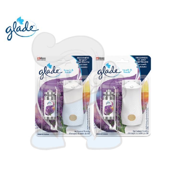 SCJ Glade Touch & Fresh Lavender Primary (2 x 12 mL), Furniture & Home ...