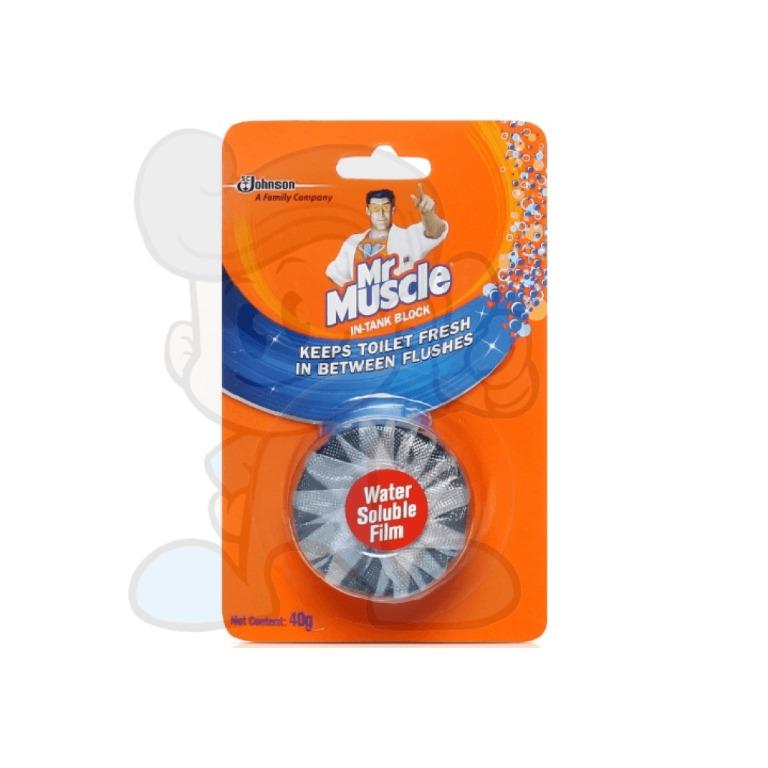 SCJ Mr Muscle In Tank Block (2 x 40 g), Furniture & Home Living ...