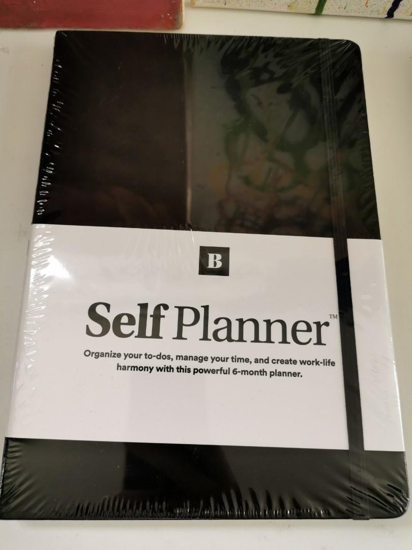 Self planner by bestself - indated 6 month life planner for time ...