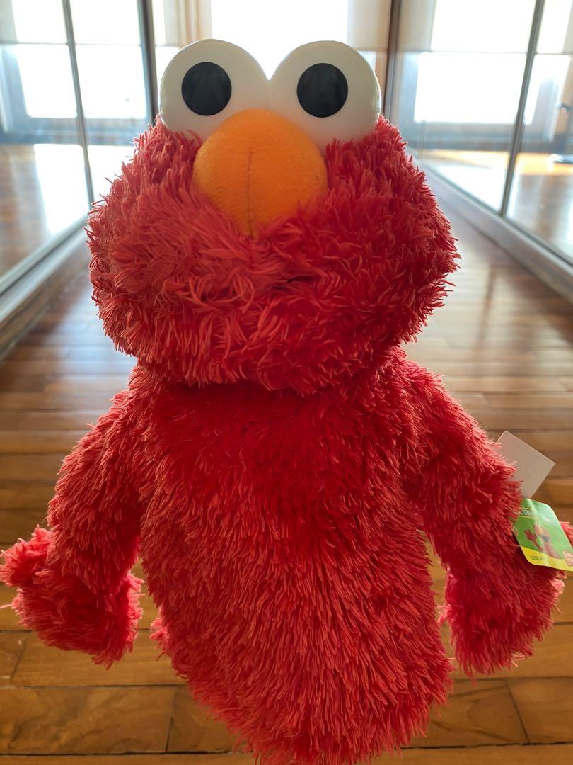 Sesame Street Red Elmo Puppet, Hobbies & Toys, Toys & Games on Carousell