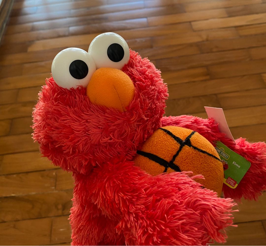 Sesame Street Red Elmo Puppet, Hobbies & Toys, Toys & Games on Carousell