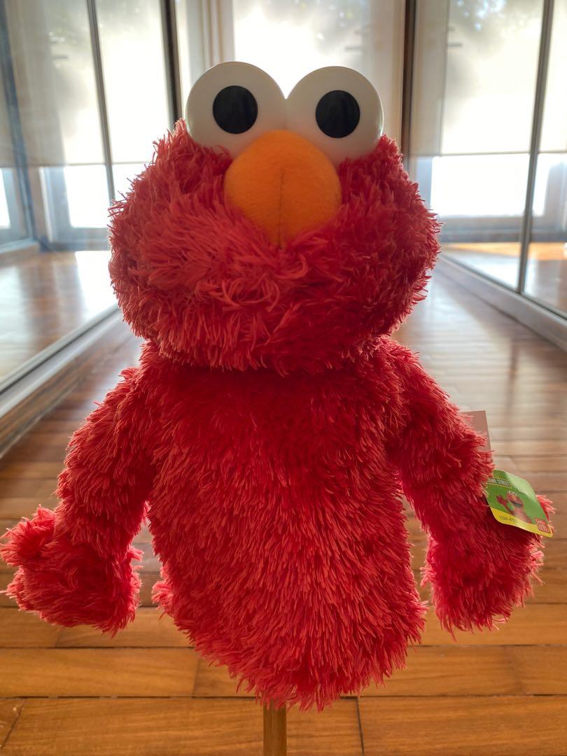 Sesame Street Red Elmo Puppet, Hobbies & Toys, Toys & Games on Carousell