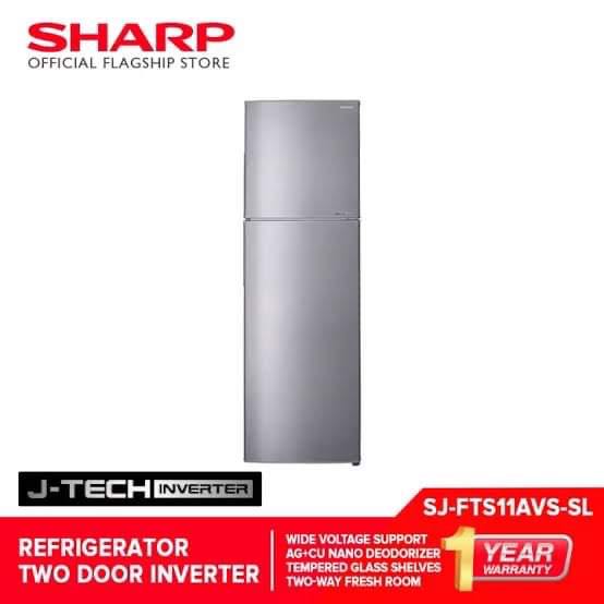 SHARP J TECH REFRIGERATOR INVERTER, TV & Home Appliances, Kitchen ...