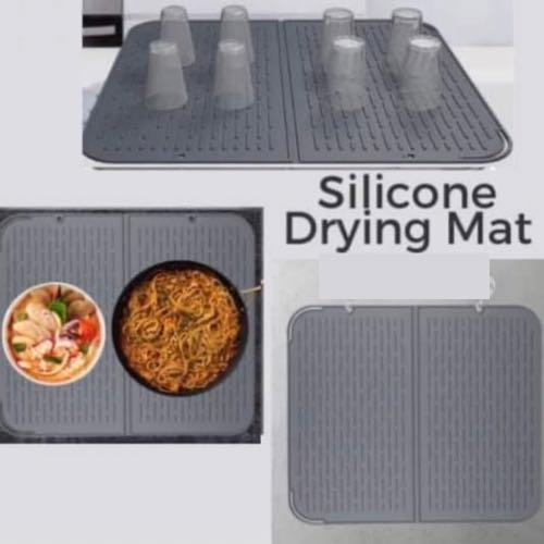 SILICONE DRYING MAT, Furniture & Home Living, Bathroom & Kitchen ...
