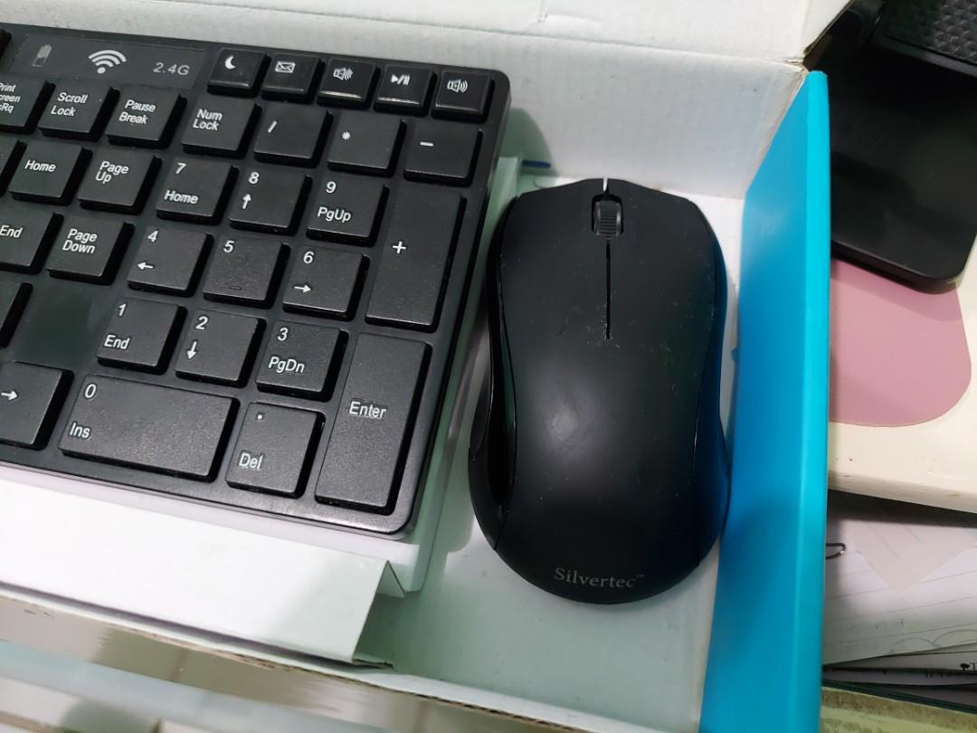Silvertec Wireless Keyboard and Mouse, Computers & Tech, Parts ...