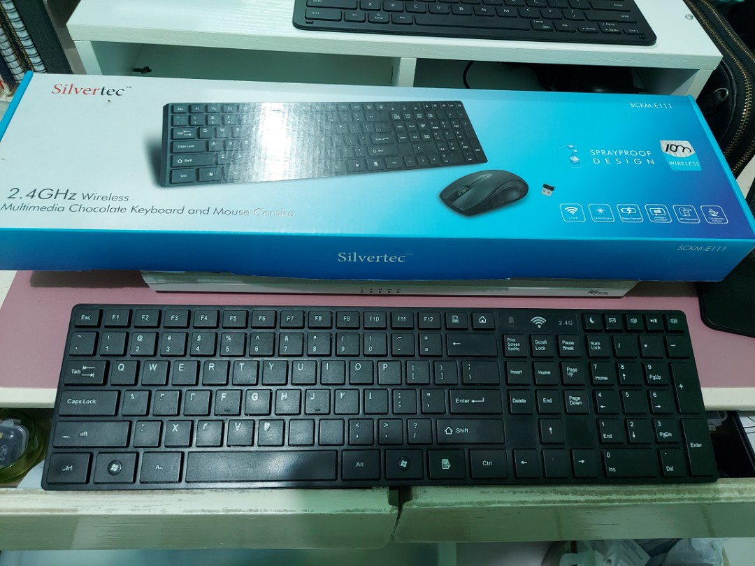 Silvertec Wireless Keyboard and Mouse, Computers & Tech, Parts ...