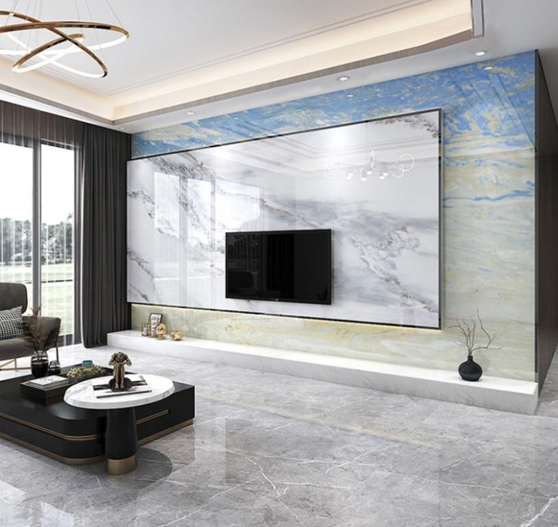 sintered stone feature wall, Furniture & Home Living, Home Decor, Wall ...