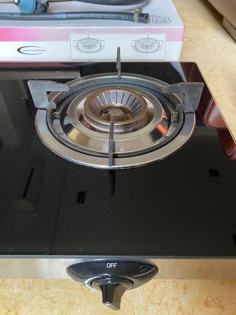 Slim Glass-Top Gas Cooker, TV & Home Appliances, Kitchen Appliances ...