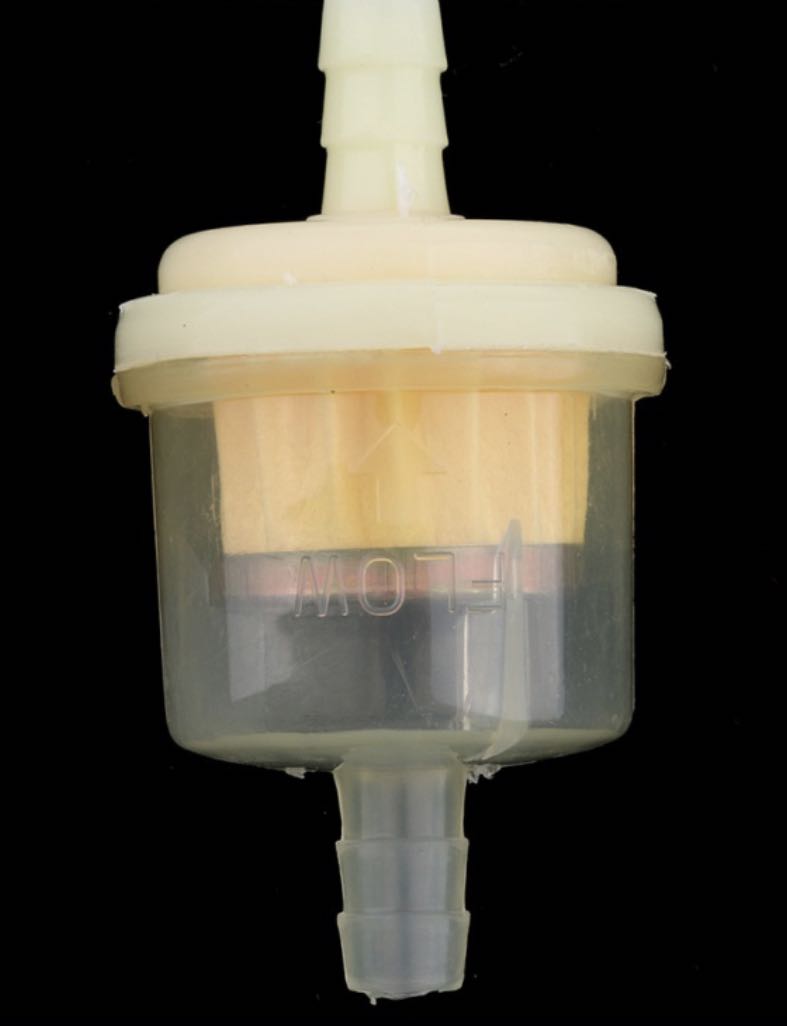 Small petrol filter for Motorcycle Engine Petrol Inline Fuel Filter for ...