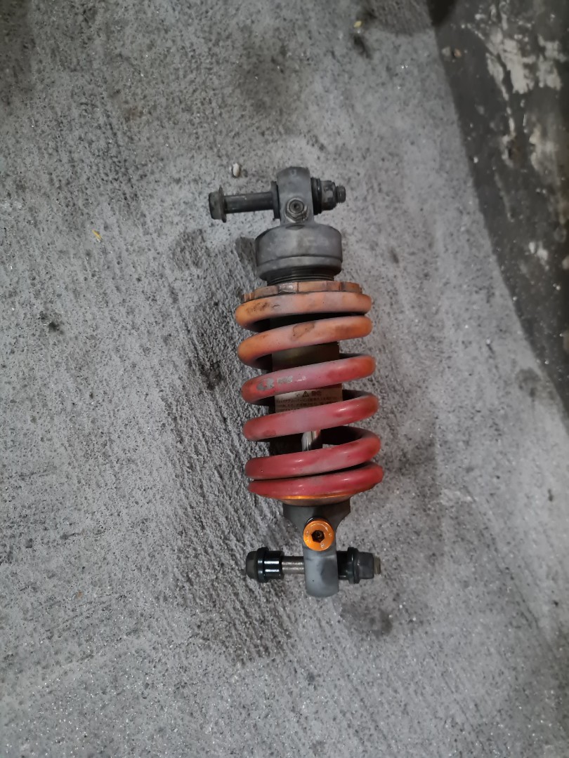 Spark 135 Racing Boy Rear Suspension monoshock, Motorcycles, Motorcycle ...