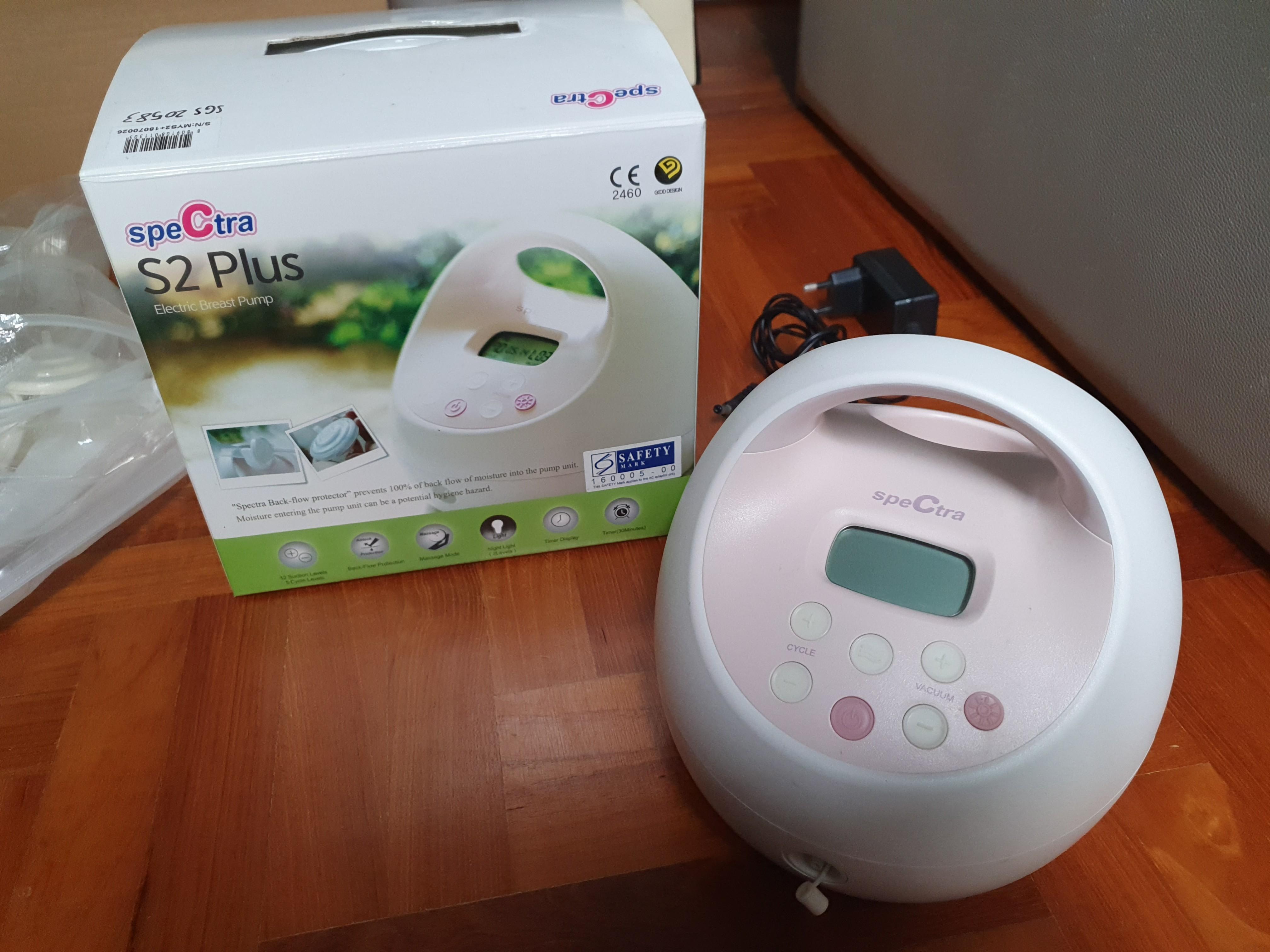 Spectra S2 plus electrical breast double pump, Babies & Kids, Nursing ...