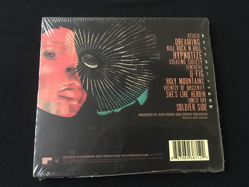 System Of A Down - Hypnotize, Hobbies & Toys, Music & Media, CDs & DVDs ...