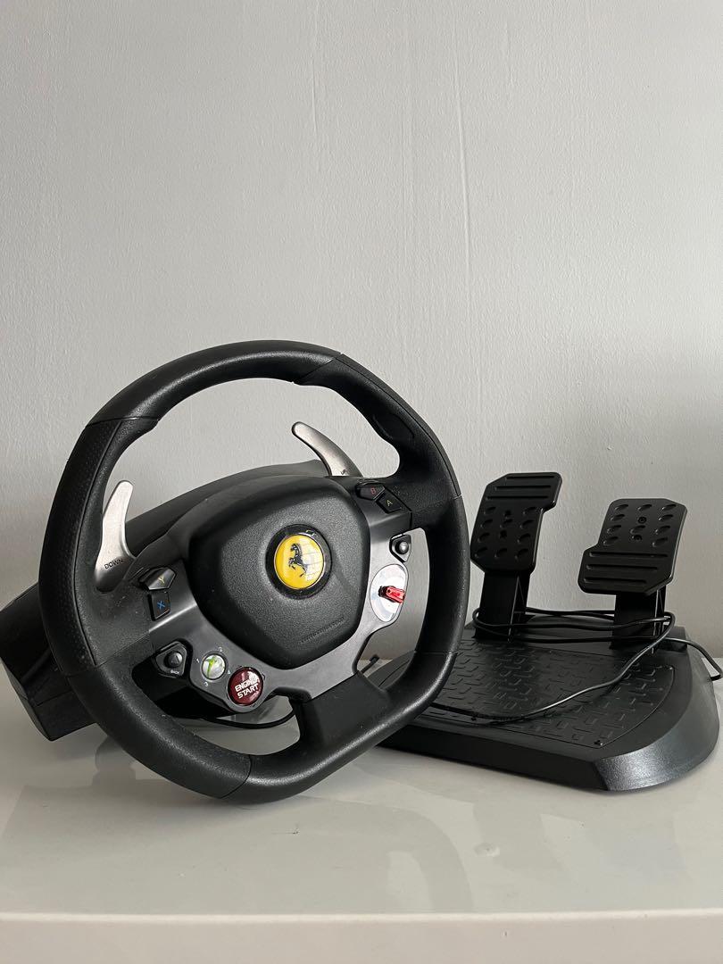 Thrustmasters Ferrari 458 (xbox/pc), Video Gaming, Gaming Accessories ...