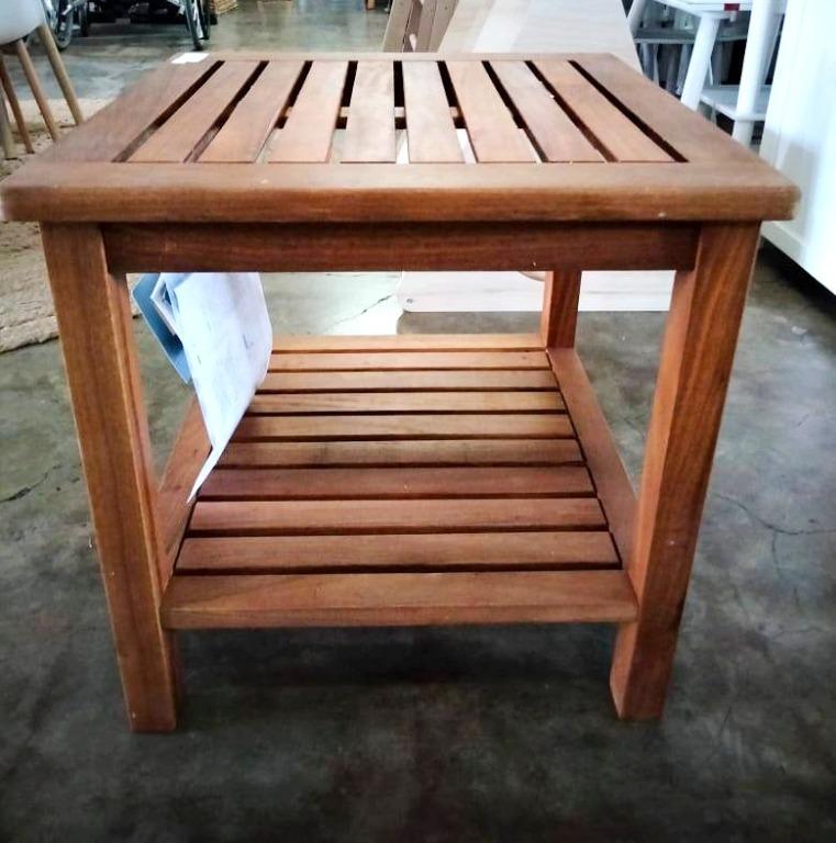 Timber Side Table, Furniture & Home Living, Furniture, Tables & Sets on ...