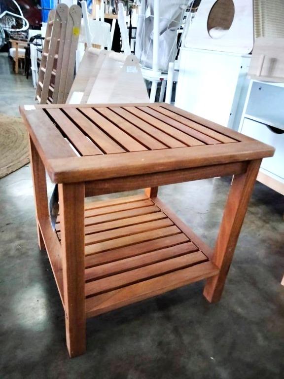 Timber Side Table, Furniture & Home Living, Furniture, Tables & Sets on ...