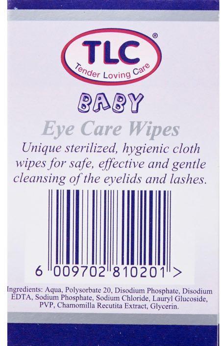 TLC Baby Eye Wipes, Babies & Kids, Bathing & Changing, Diapers & Baby ...