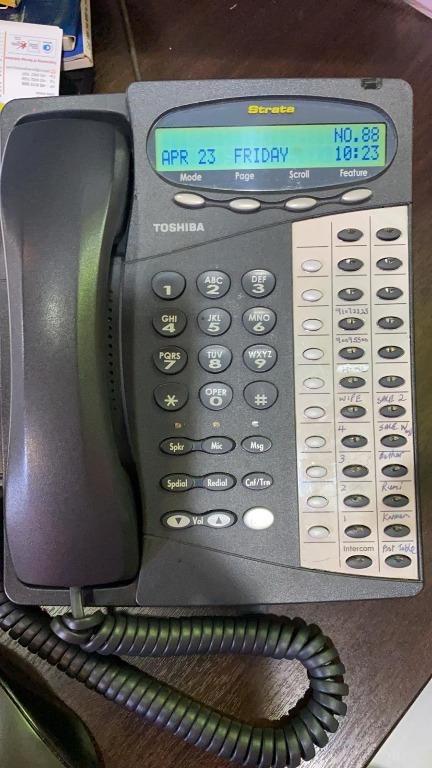 Toshiba System PABX Office Phone, Computers & Tech, Office & Business ...