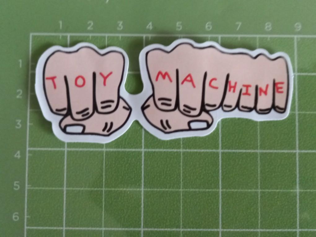 Toy Machine sticker, Sports Equipment, Sports & Games, Skates ...