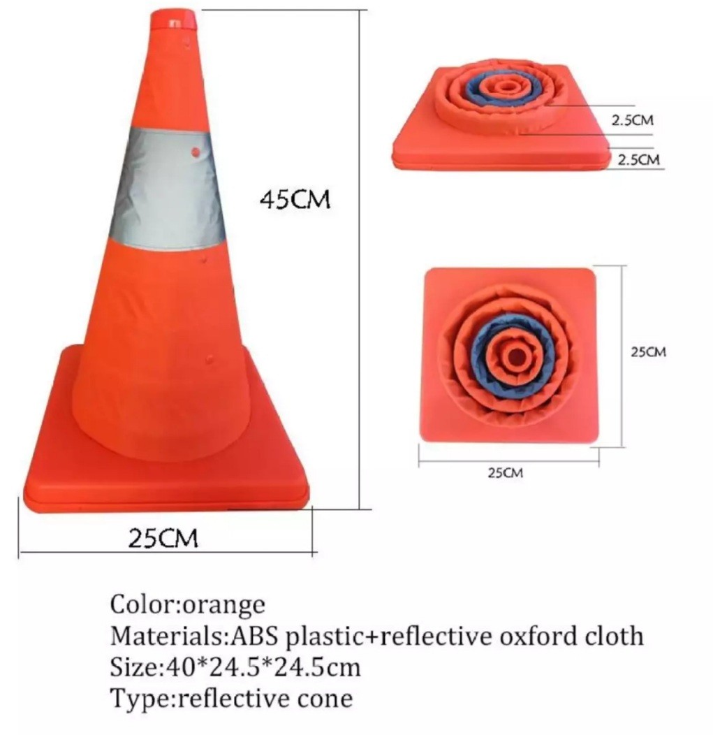 TRAFFIC CONE RETRACTABLE, Commercial & Industrial, Construction Tools ...