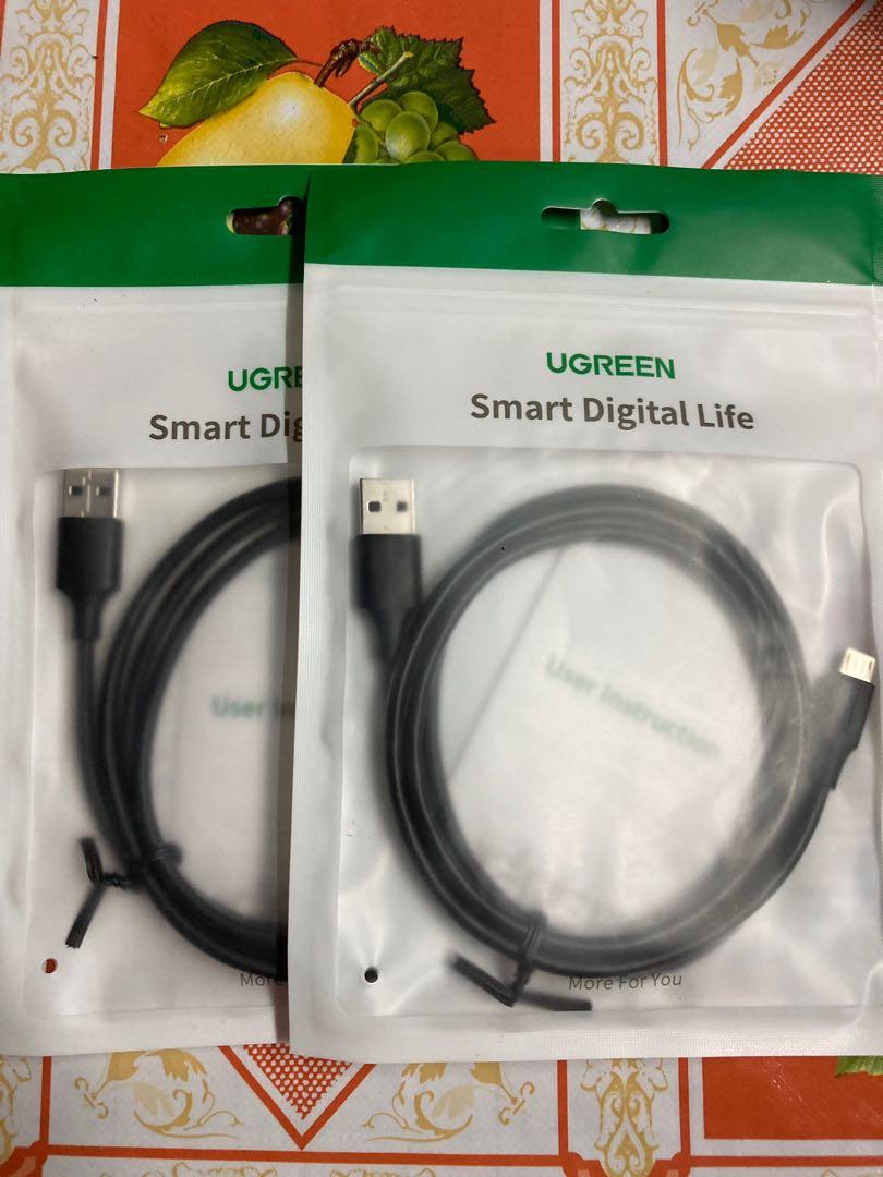 Ugreen Micro USB Cable USB 2.0 A Male to Micro B Sync & Charging Cable ...