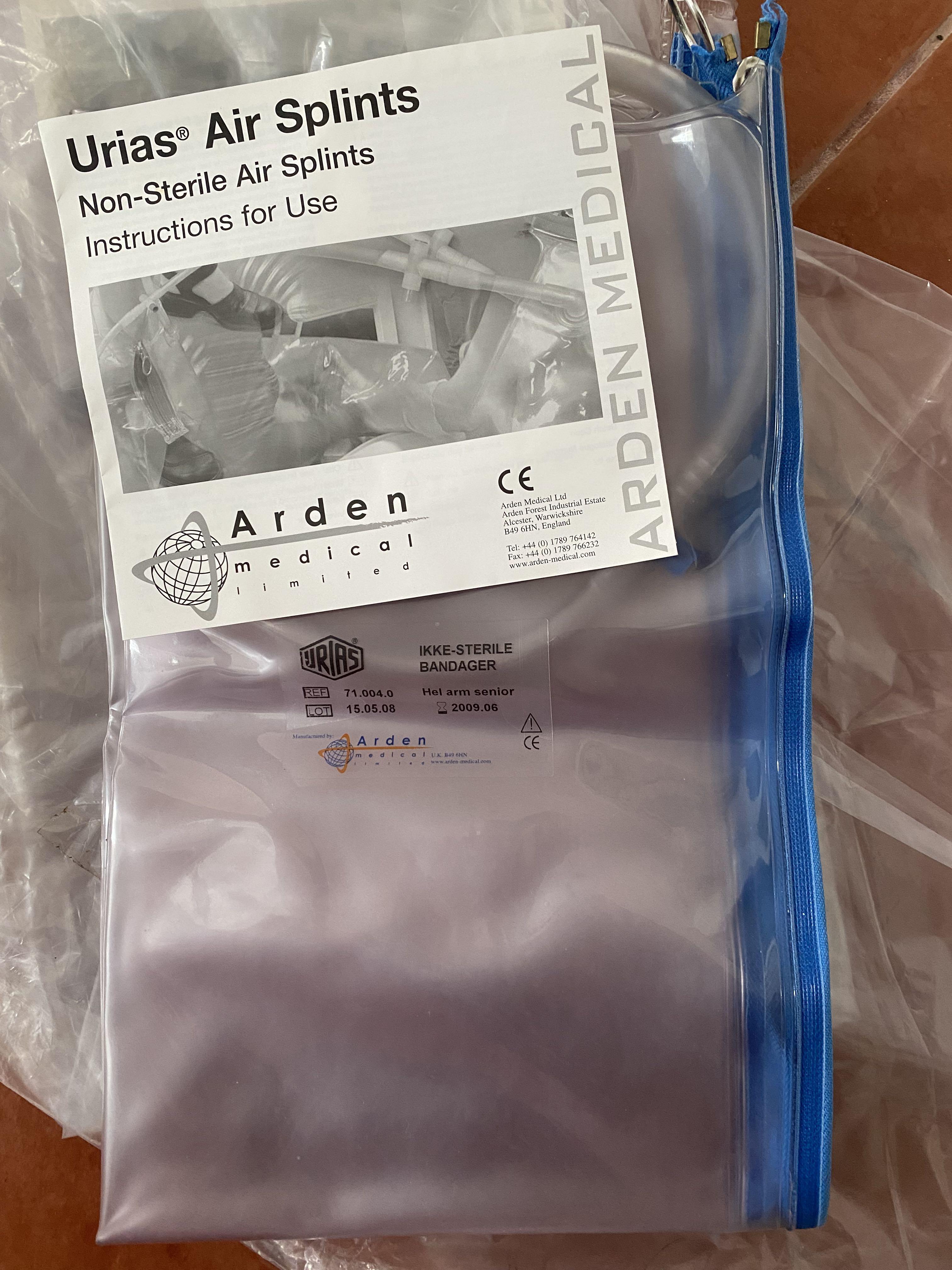 Urias air splints, Sports Equipment, Other Sports Equipment and ...