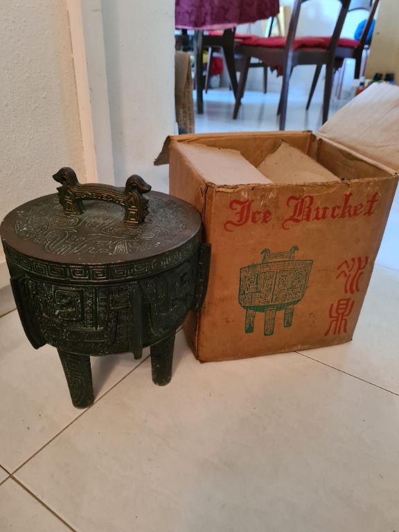 Vintage chinese ice bucket , Hobbies & Toys, Memorabilia & Collectibles ...