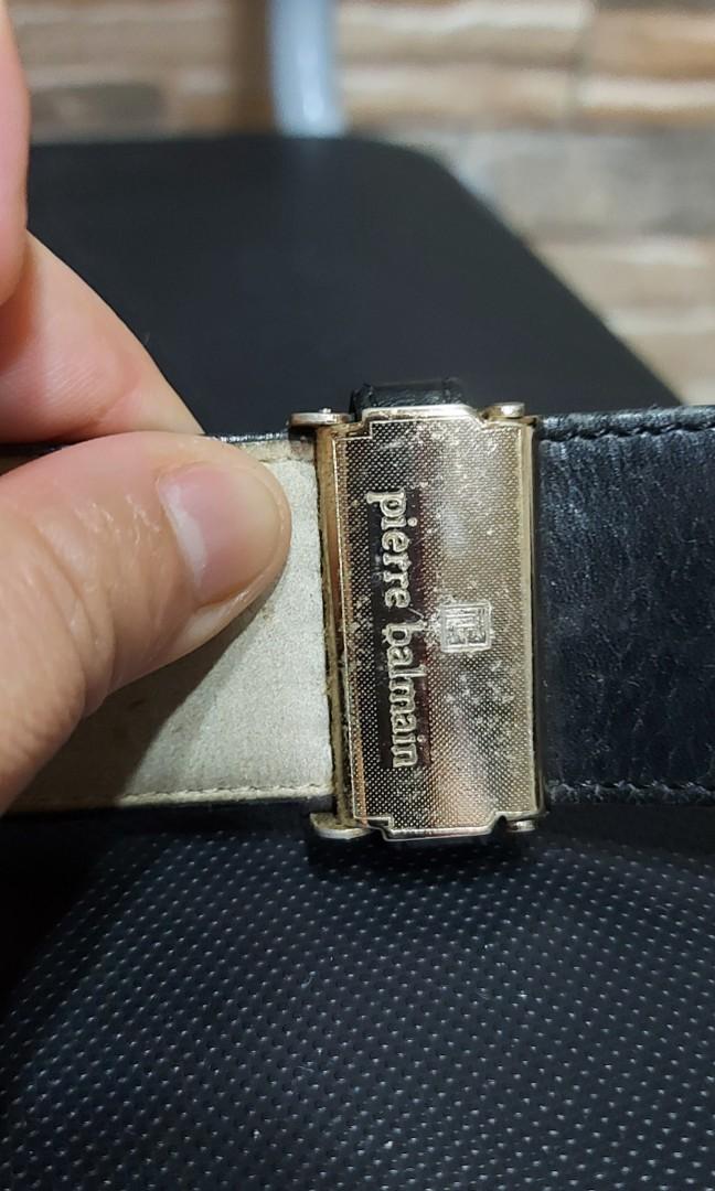 Vintage PIERRE BALMAIN logo belt, Men's Fashion, Watches & Accessories ...