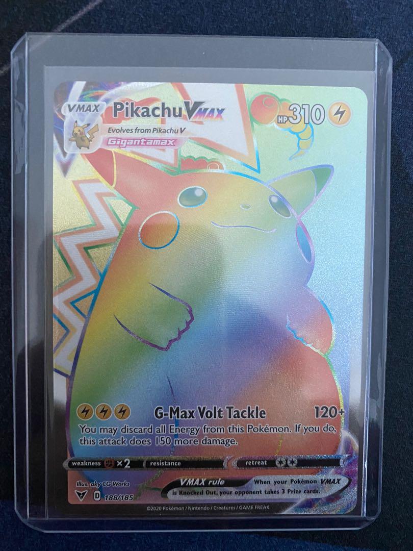Vmax Rainbow Pikachu, Hobbies & Toys, Memorabilia & Collectibles ...