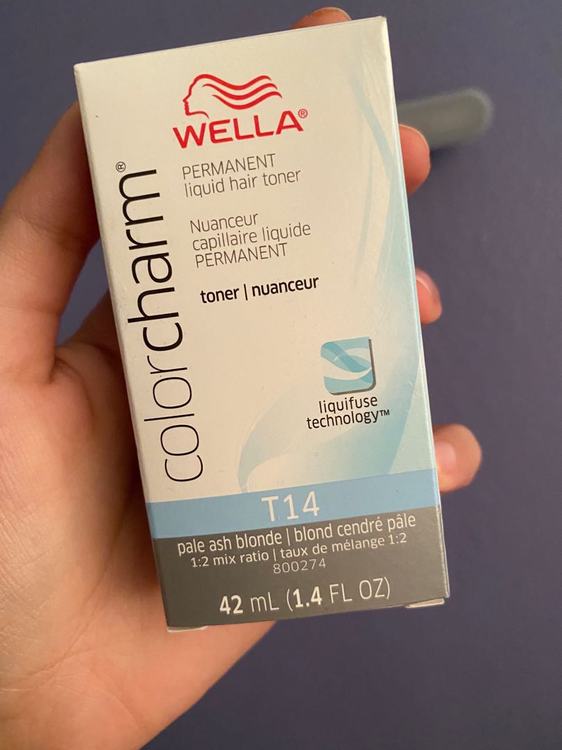 Wella Color Charm T14 Toner, Beauty & Personal Care, Hair on Carousell