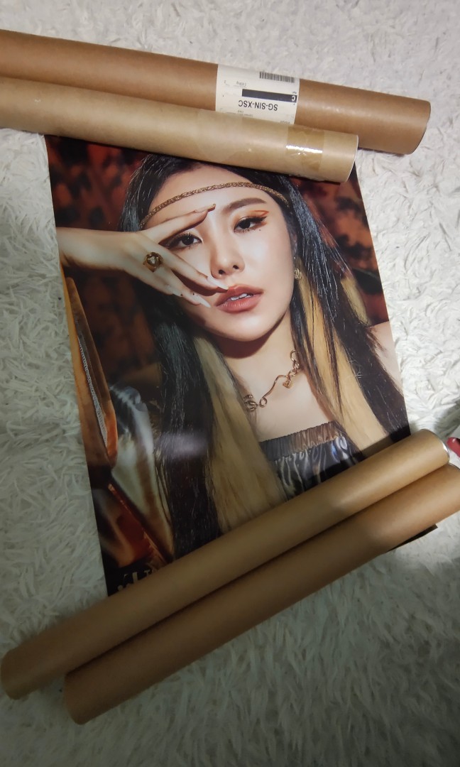 Wheein Aya poster, Hobbies & Toys, Memorabilia & Collectibles, K-Wave ...