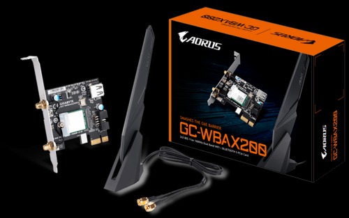Wifi 6 AX200 BT 5.2 PCIE Card Gigabyte Aorus GC-WBAX200, Computers ...