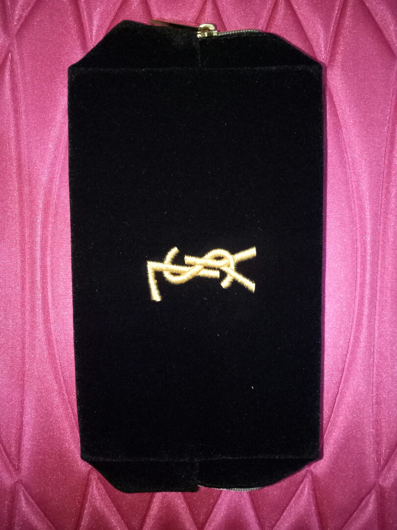 YSL POUCH AUTHENTIC GWP, Luxury, Bags & Wallets on Carousell