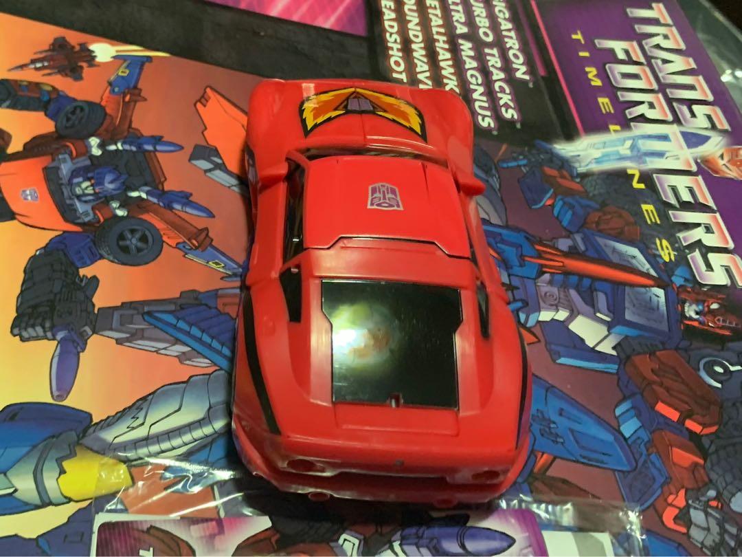 變形金剛 限定 鏡像 Transformers Botcon 2012 Exclusive Shattered Glass Turbo Tracks SG Timeline, 興趣及遊戲 ...