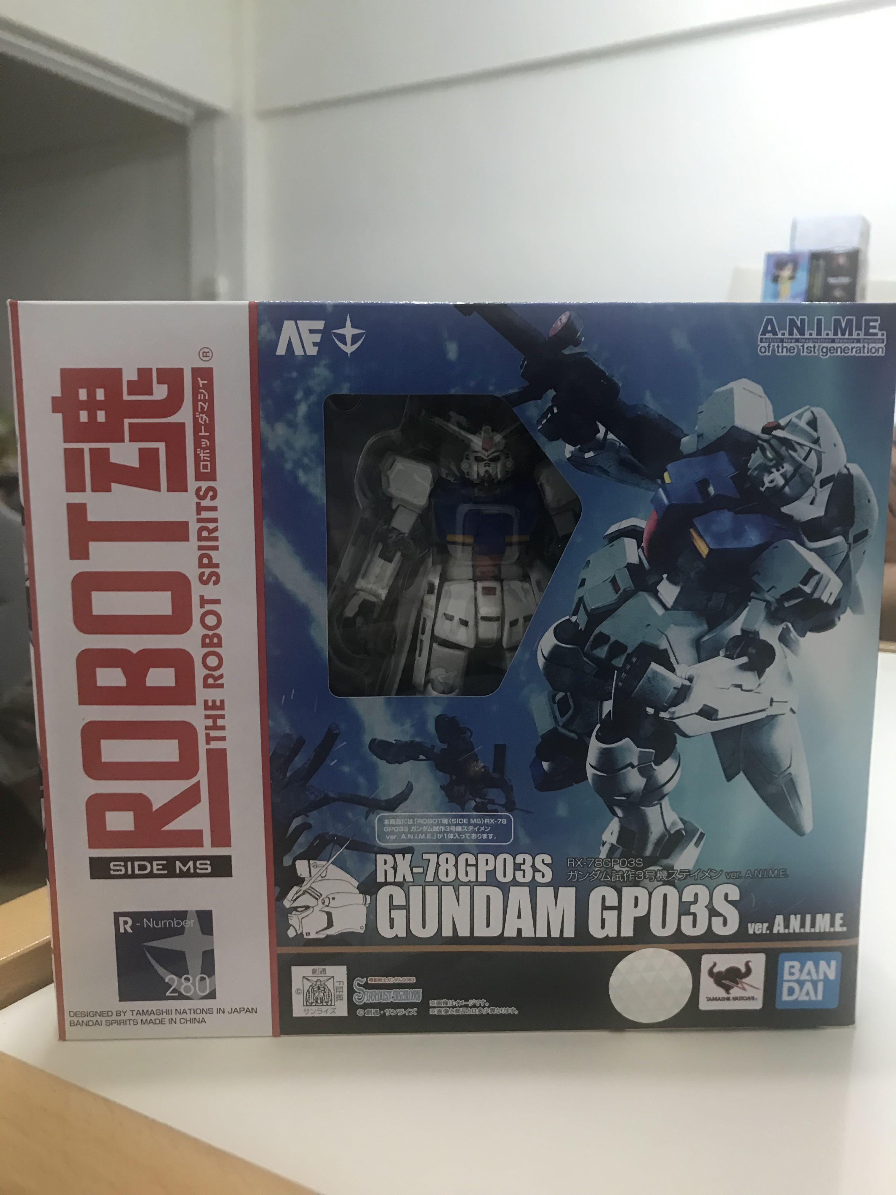 全新 Gundam 高達 Robot 魂 0083 星塵回憶 GP-03S, 興趣及遊戲, 玩具 & 遊戲類 - Carousell