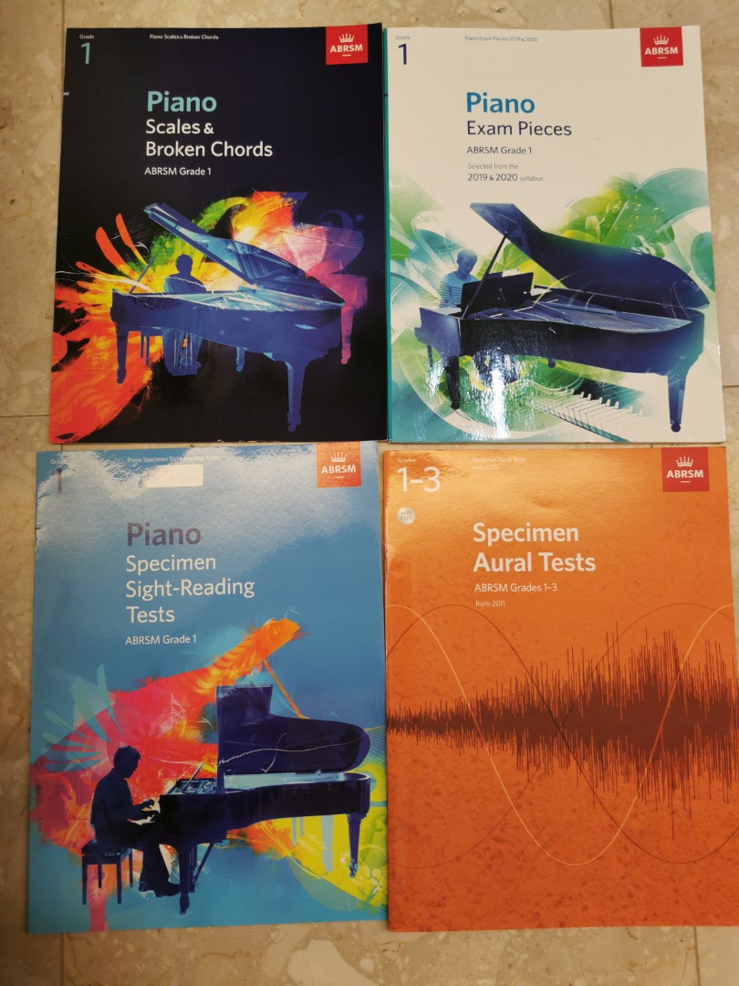 ABRSM Piano Grade 1 Books, Hobbies & Toys, Music & Media, Music Scores ...