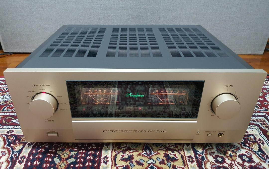 Accuphase E560 Integrated Amplifier, Audio, Other Audio Equipment on Carousell