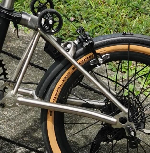 Aceoffix Rear Triangle for Brompton, Sports Equipment, Bicycles & Parts ...