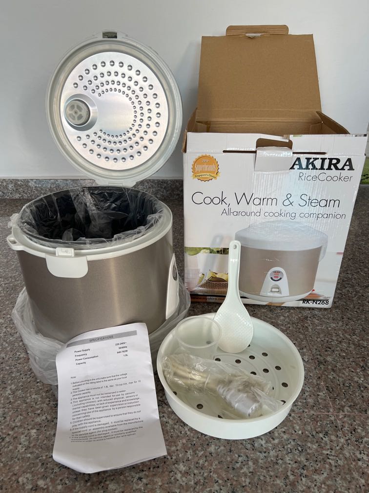 akira rice cooker, TV & Home Appliances, Kitchen Appliances, Cookers on ...
