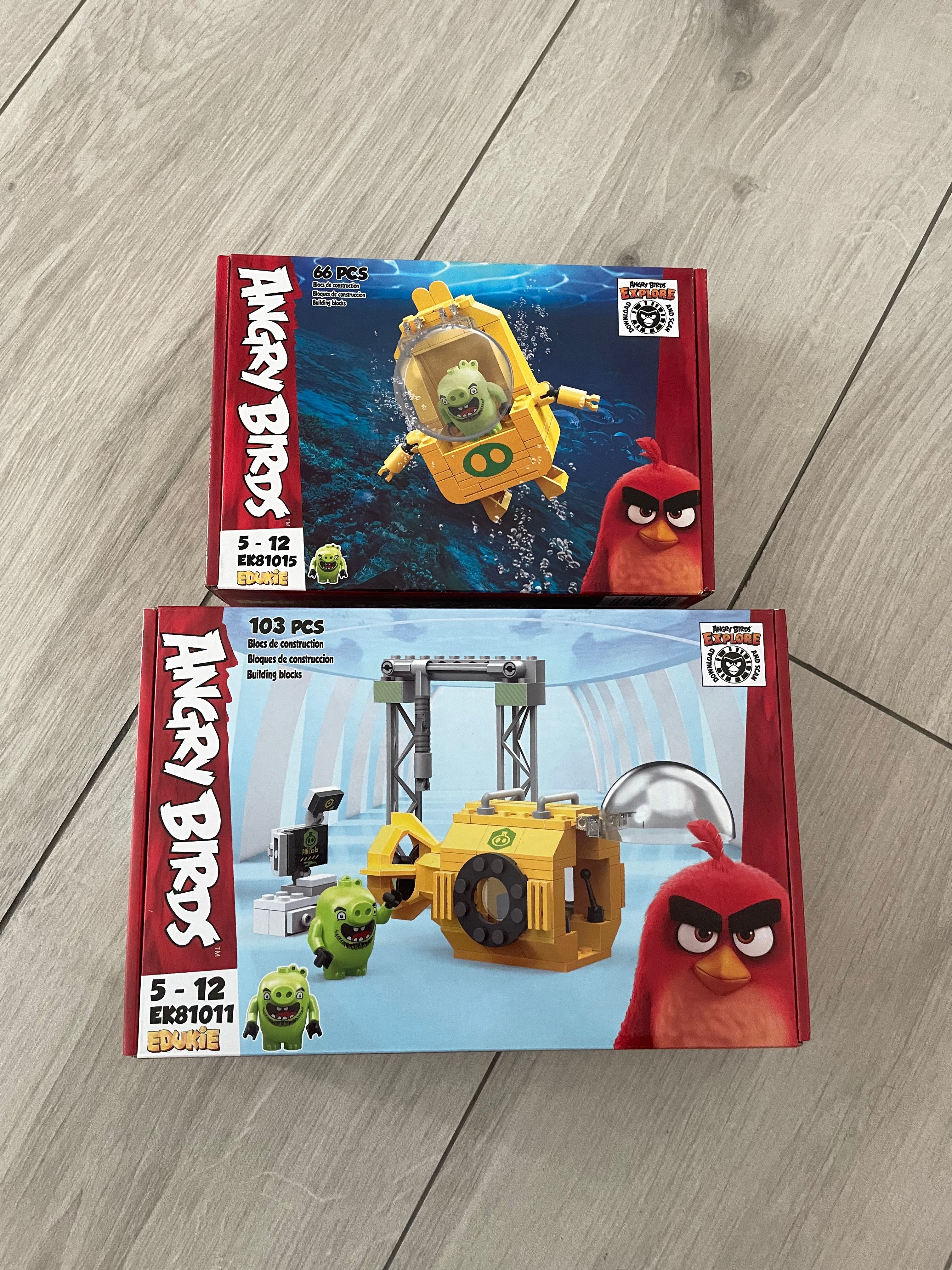 Angry Bird Building Blocks, Hobbies & Toys, Toys & Games on Carousell