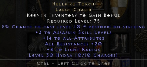 Assassin Hellfire Torch 14/20, Video Gaming, Gaming Accessories, In ...