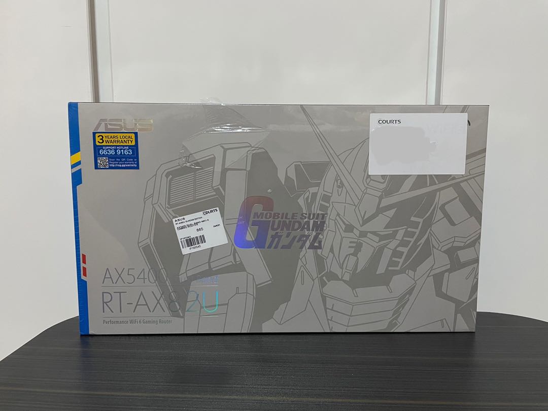 Asus RT-AX82U Gundam Edition router, Computers & Tech, Parts ...