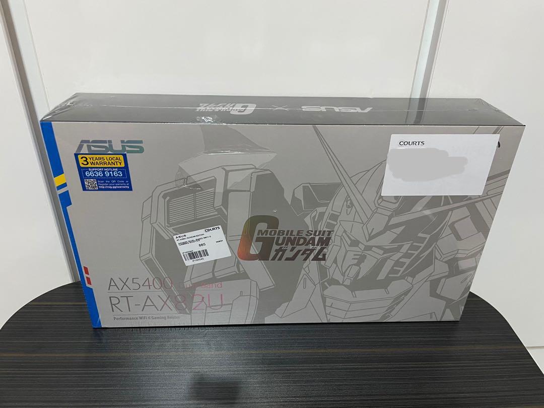 Asus RT-AX82U Gundam Edition router, Computers & Tech, Parts ...