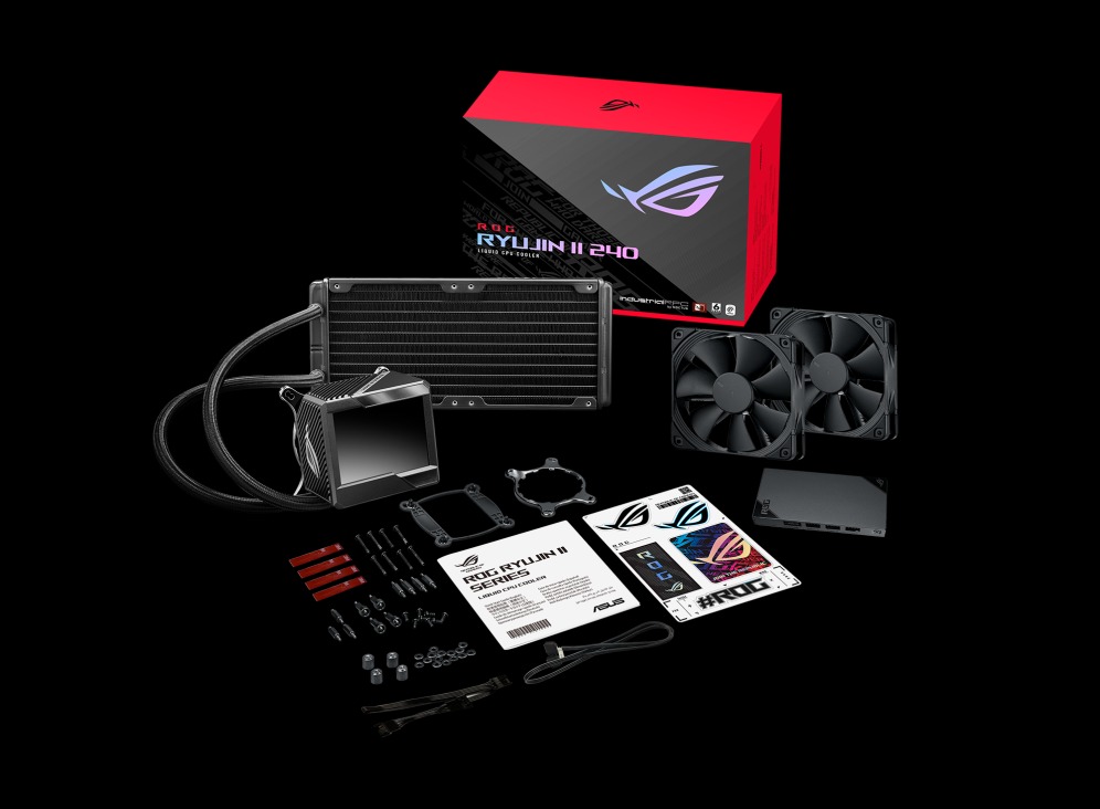 ASUS ROG STRIX Ryujin II 240 AIO Liquid Cooler, Computers & Tech, Parts ...