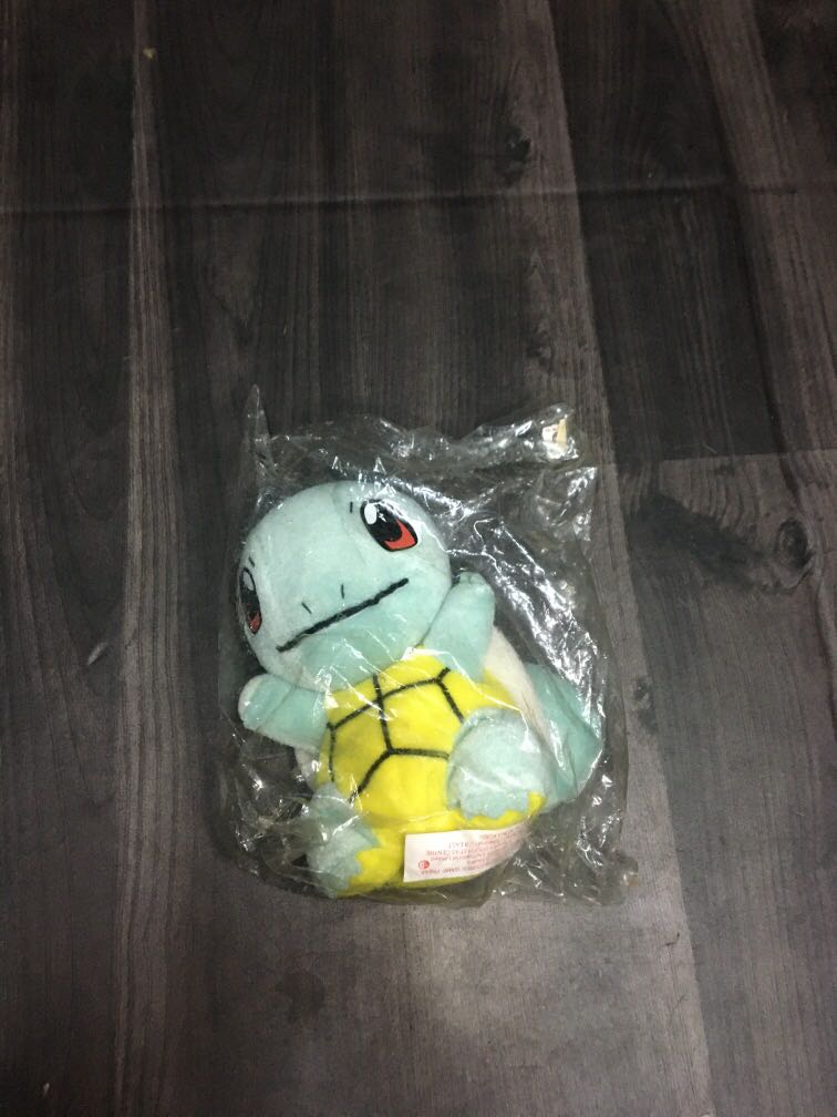 Authentic Nintendo Pokemon Squirtle Collectible Plushie, Hobbies & Toys ...