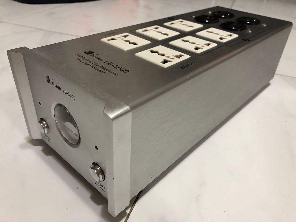 Bada LB 5500 HIFI Audio Power Purifier Filter 3000W 15A POWER STRIP speaker amplifier desktop ...