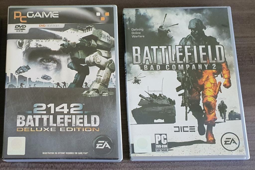 Battlefield Series Collection- PC EA Originals - 2142 Deluxe, Bad ...