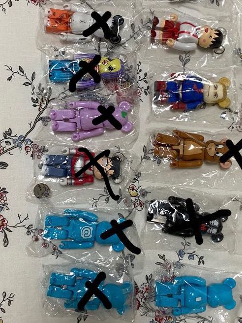 Bearbricks mini, Hobbies & Toys, Toys & Games on Carousell