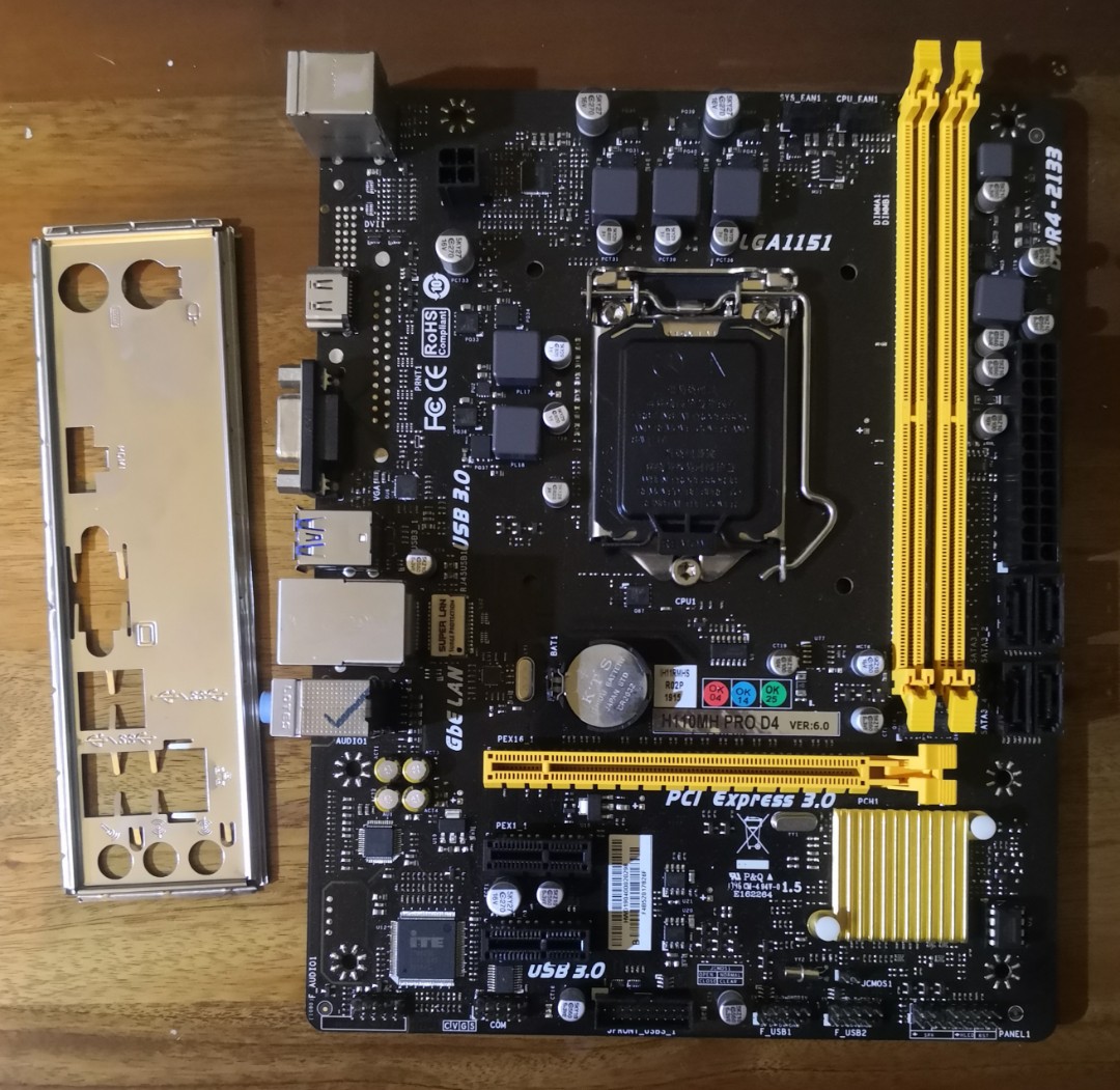 Biostar H110HM Pro D4, Computers & Tech, Parts & Accessories, Computer ...