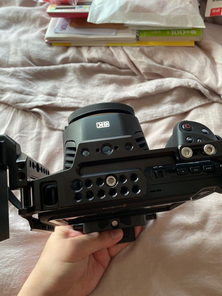 Blackmagic BMPCC 6K Rig, Photography, Video Cameras on Carousell