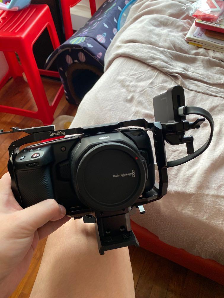 Blackmagic BMPCC 6K Rig, Photography, Video Cameras on Carousell